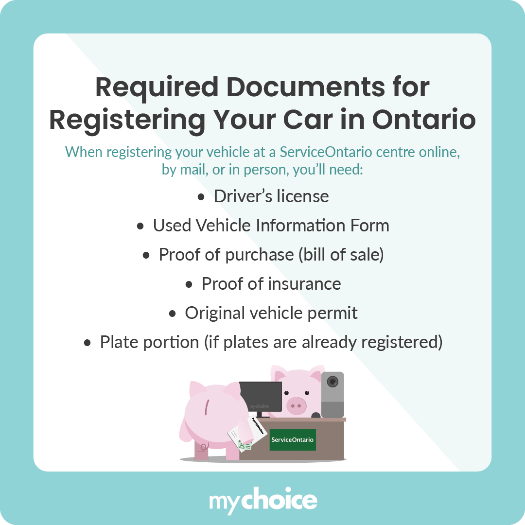 A Guide to Registering a Car in Ontario | MyChoice