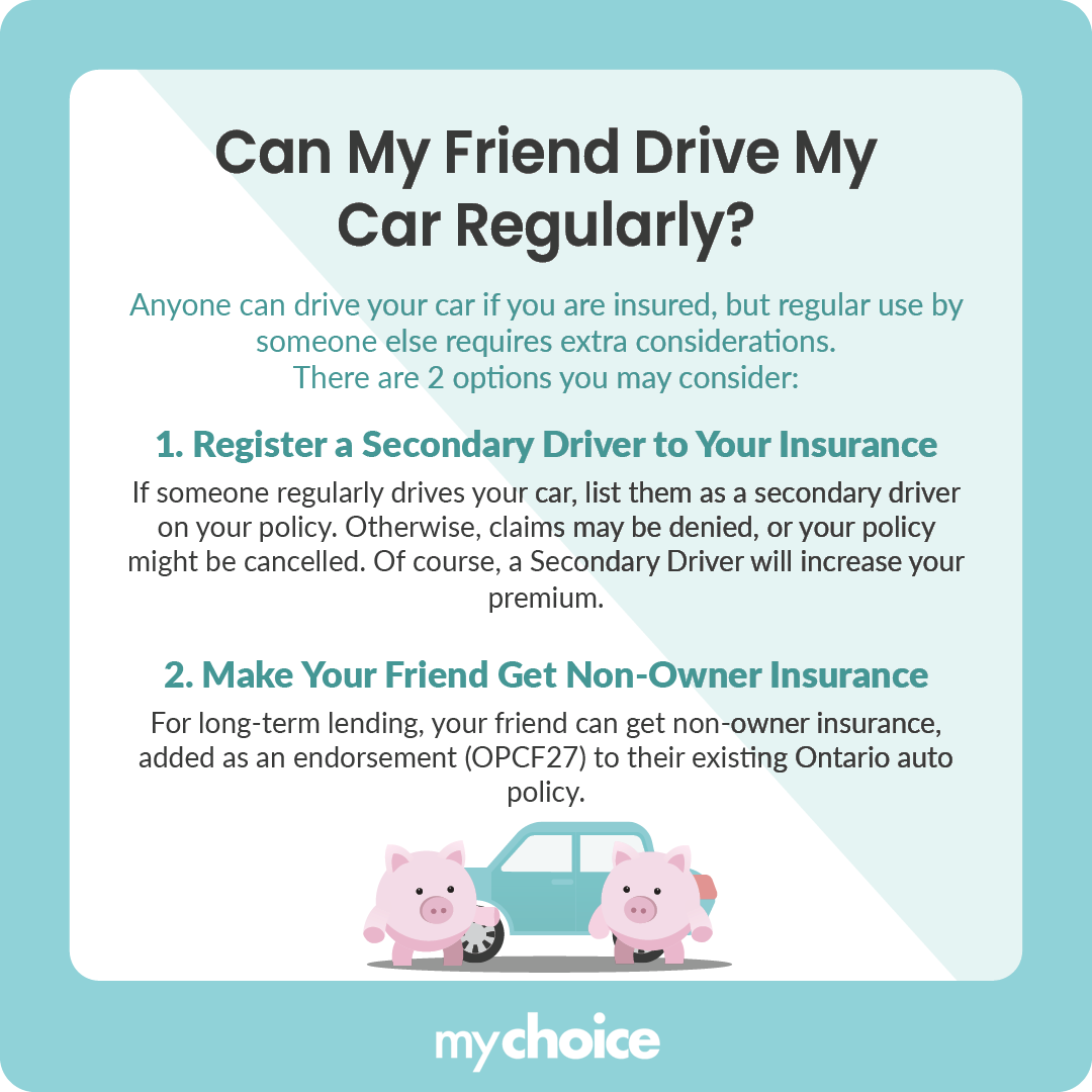 Insurance Rules for Lending Your Car to Friends | MyChoice