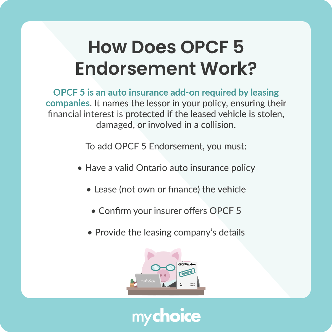 OPCF 5 Endorsement Explained | MyChoice