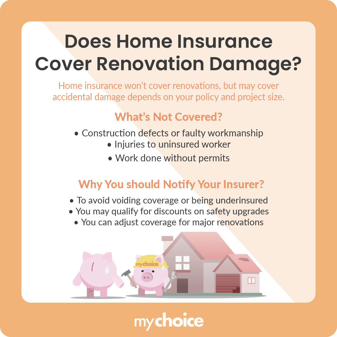 Does Your Home Insurance Cover the Risks of Renovations? | MyChoice