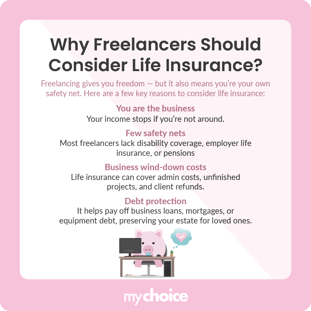 A Guide to Getting Life Insurance as a Freelancer | MyChoice