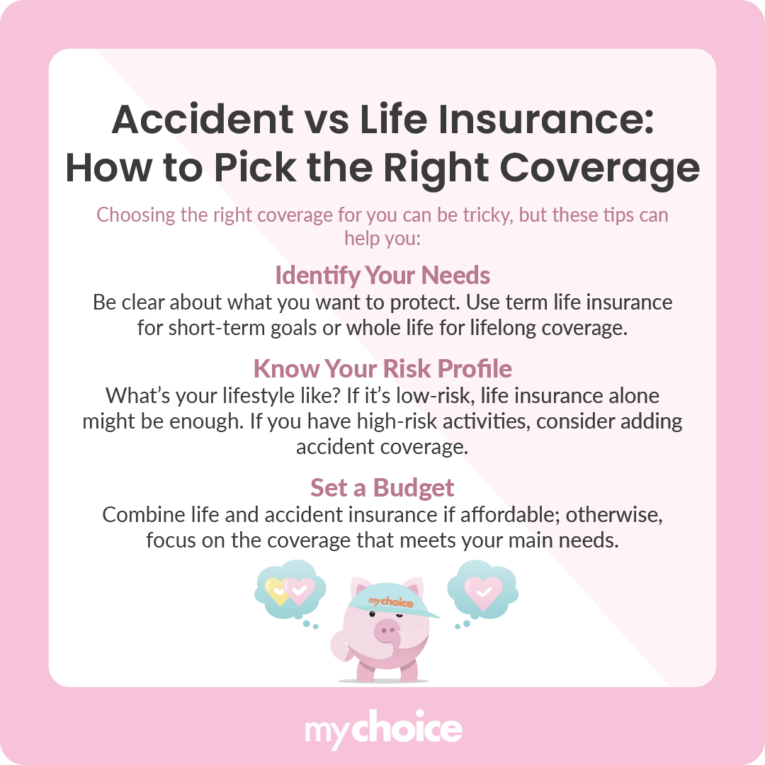 Accident Insurance vs Life Insurance: A Comparison Guide | MyChoice