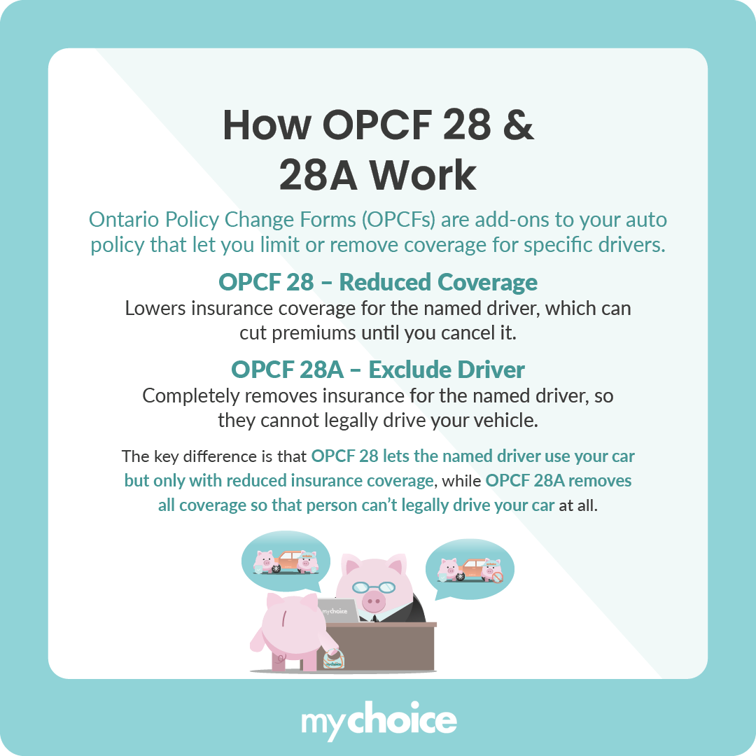 OPCF 28/28A Endorsement Explained | MyChoice